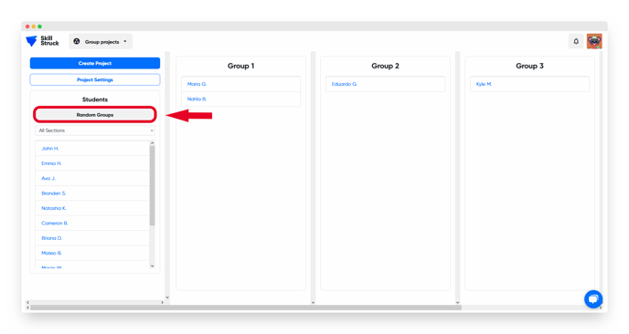 Creating and Managing Group Projects